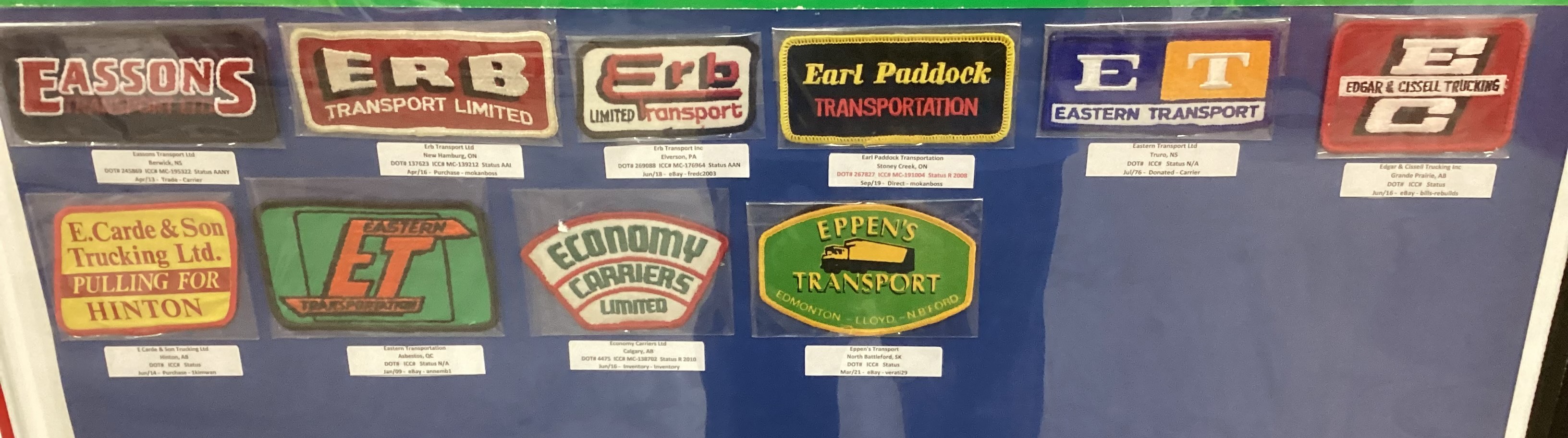 Canadian Patch Pages