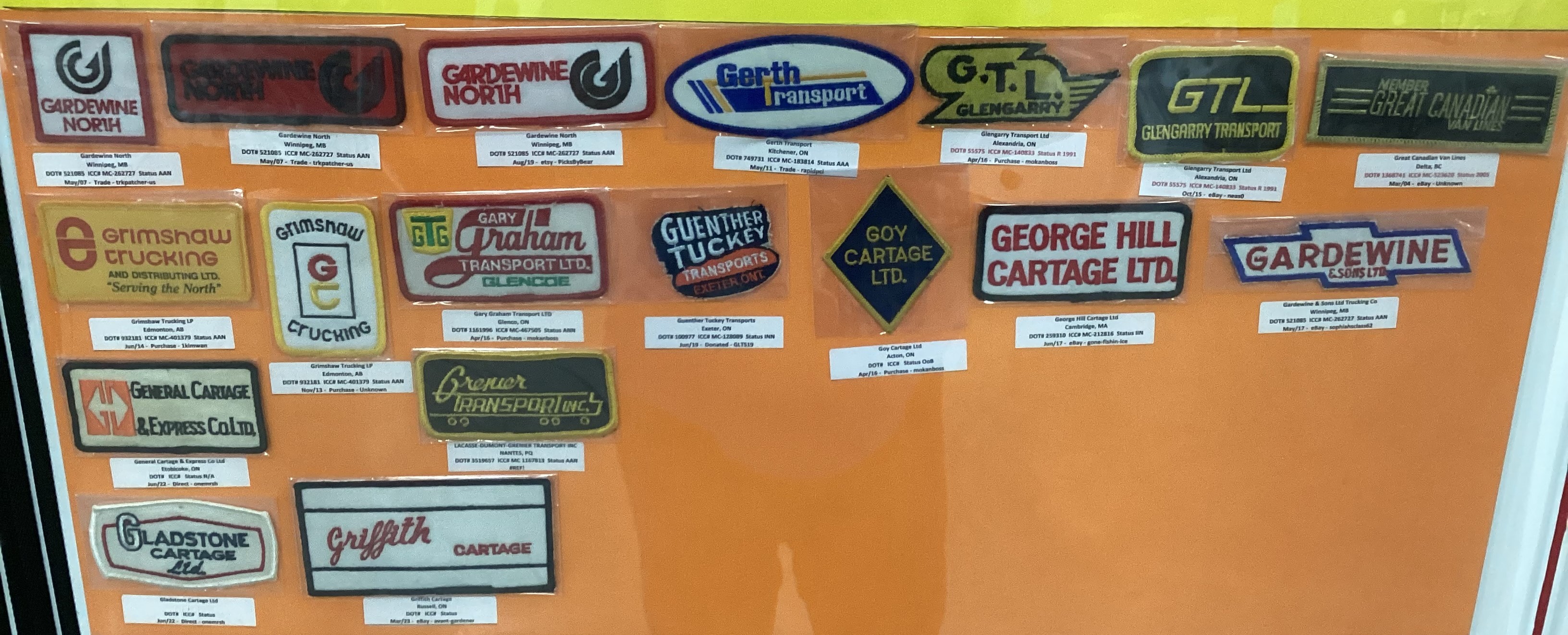 Canadian Patch Pages