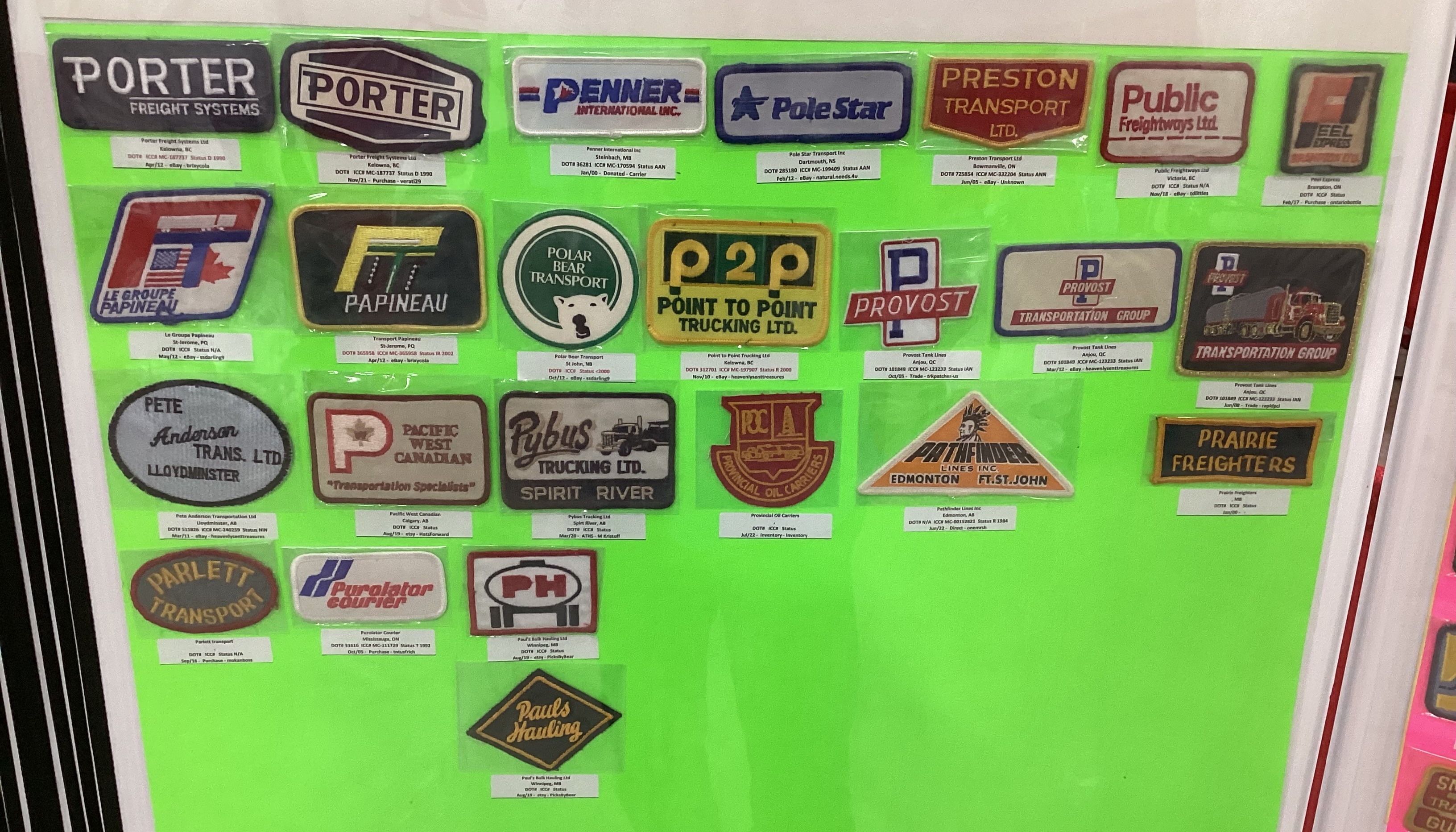 Canadian Patch Pages