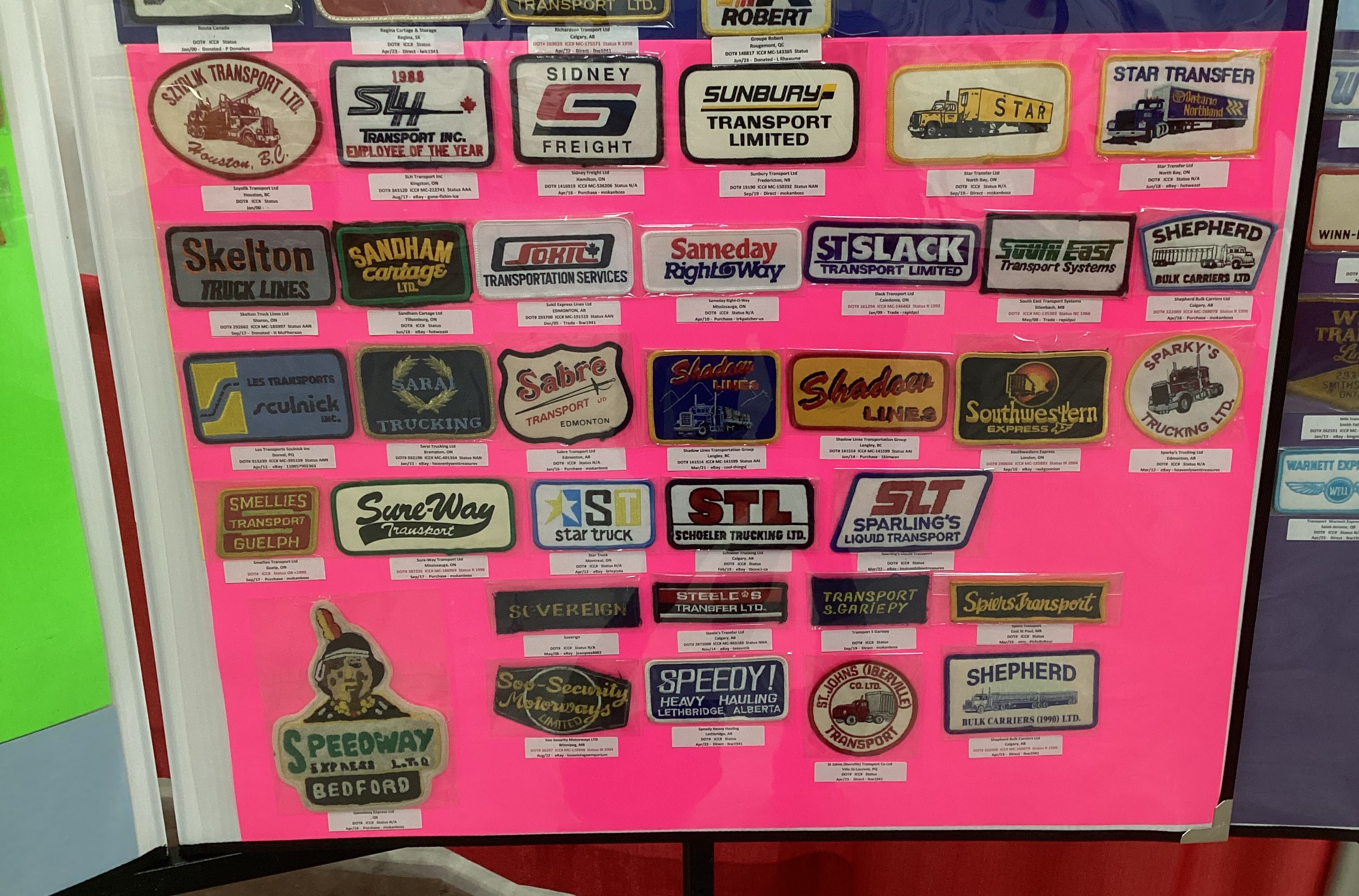 Canadian Patch Pages