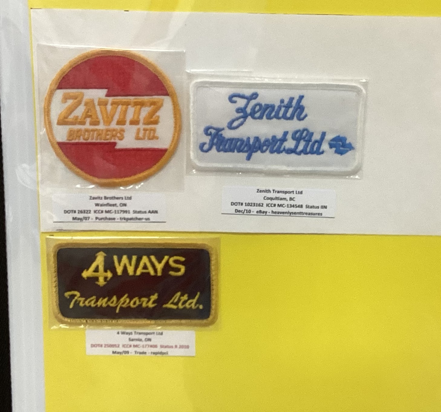 Canadian Patch Pages