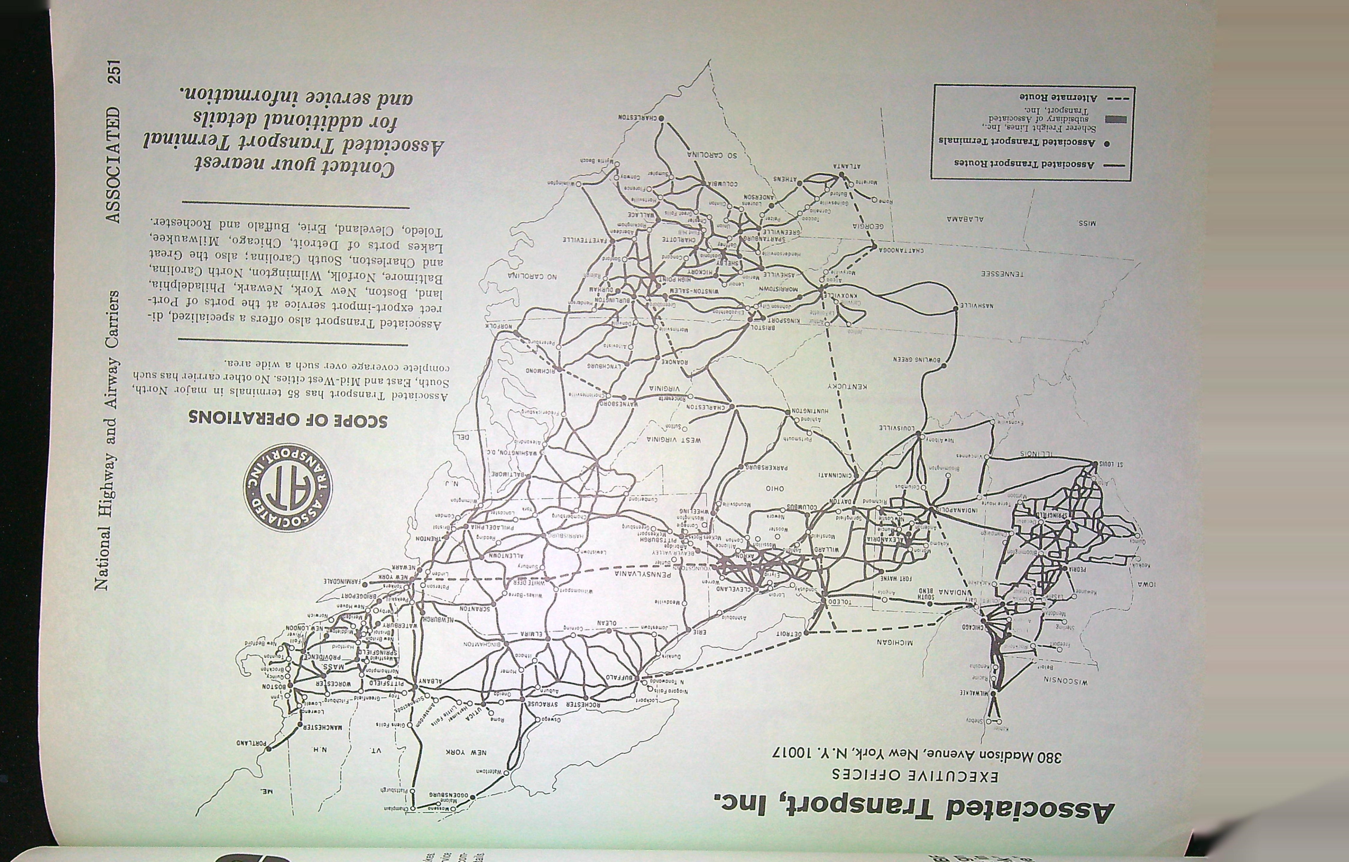route map