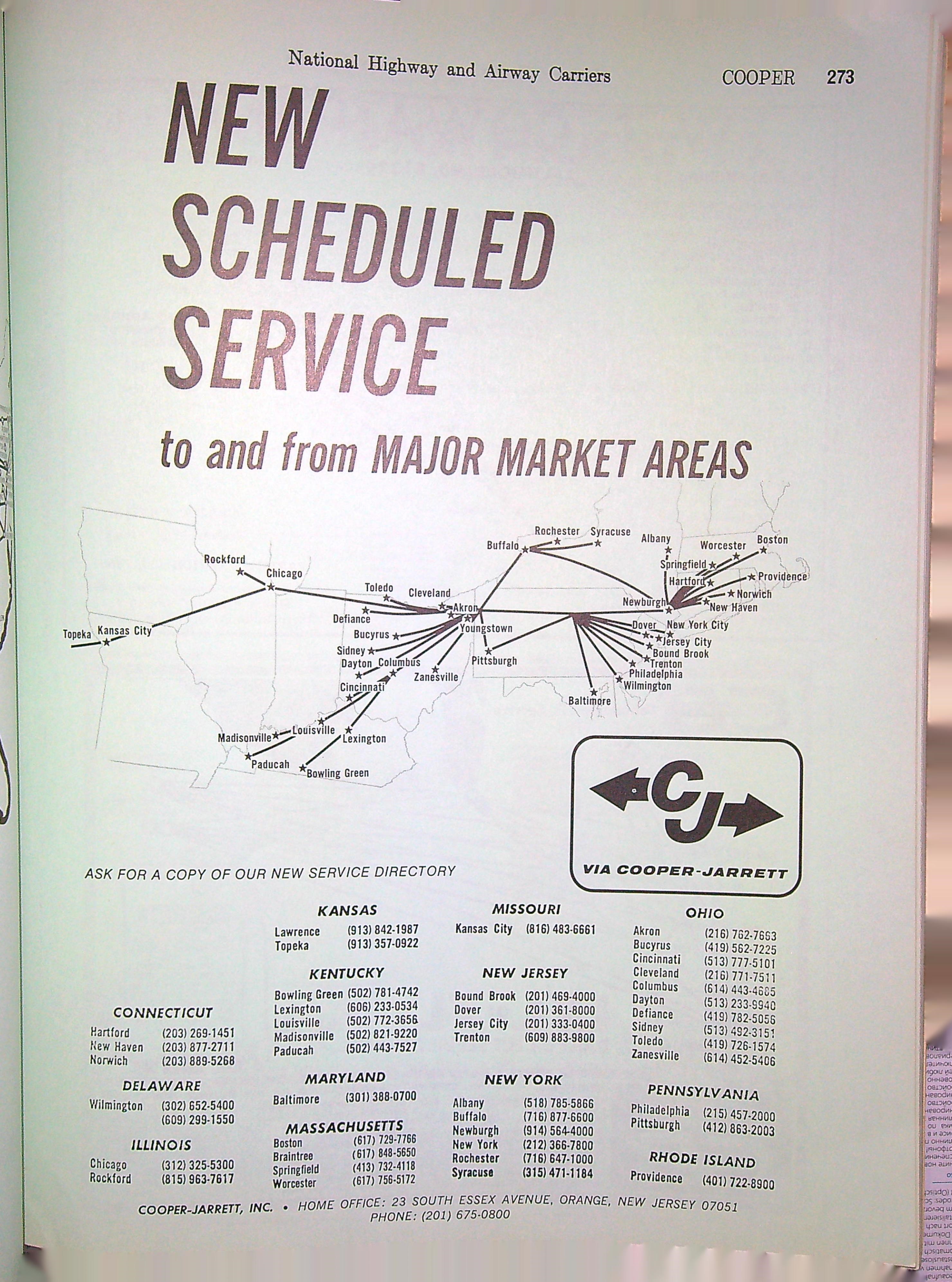 route map
