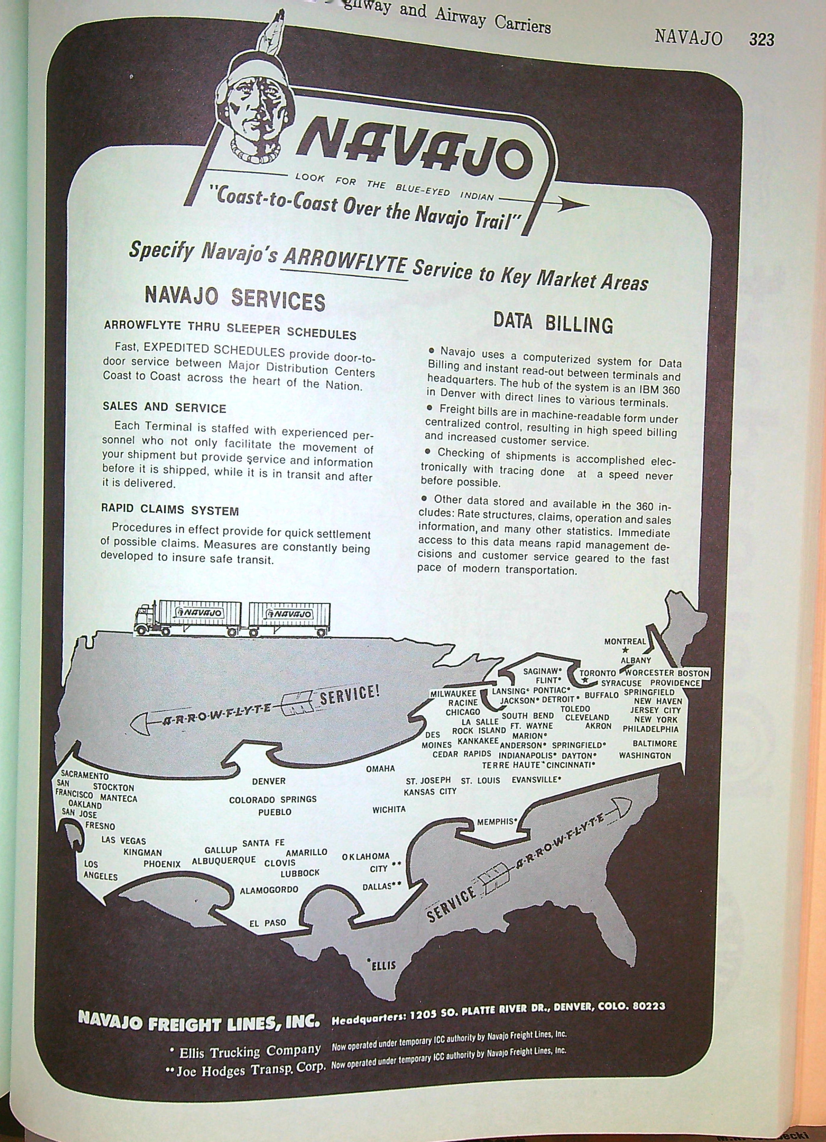 route map