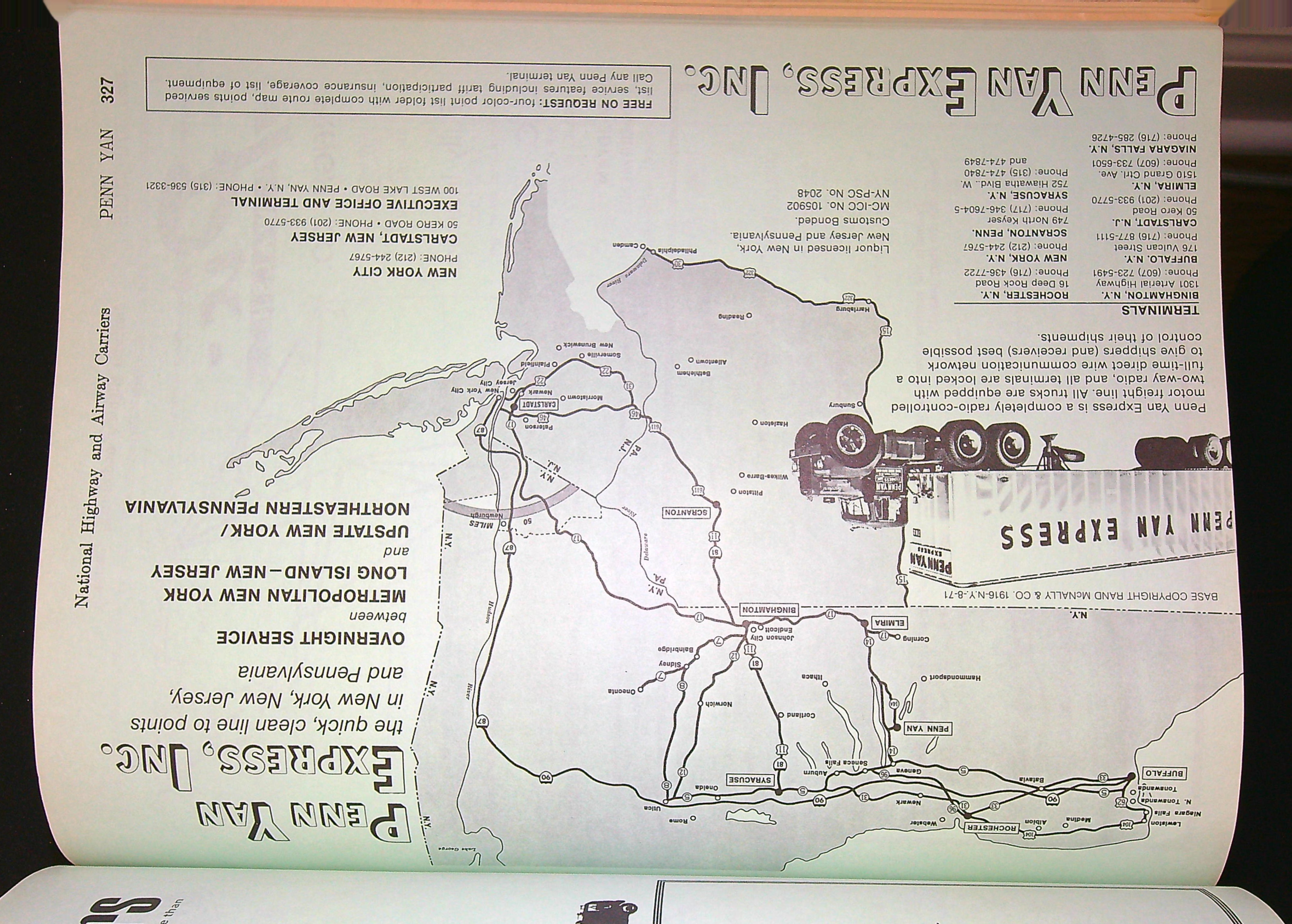 route map