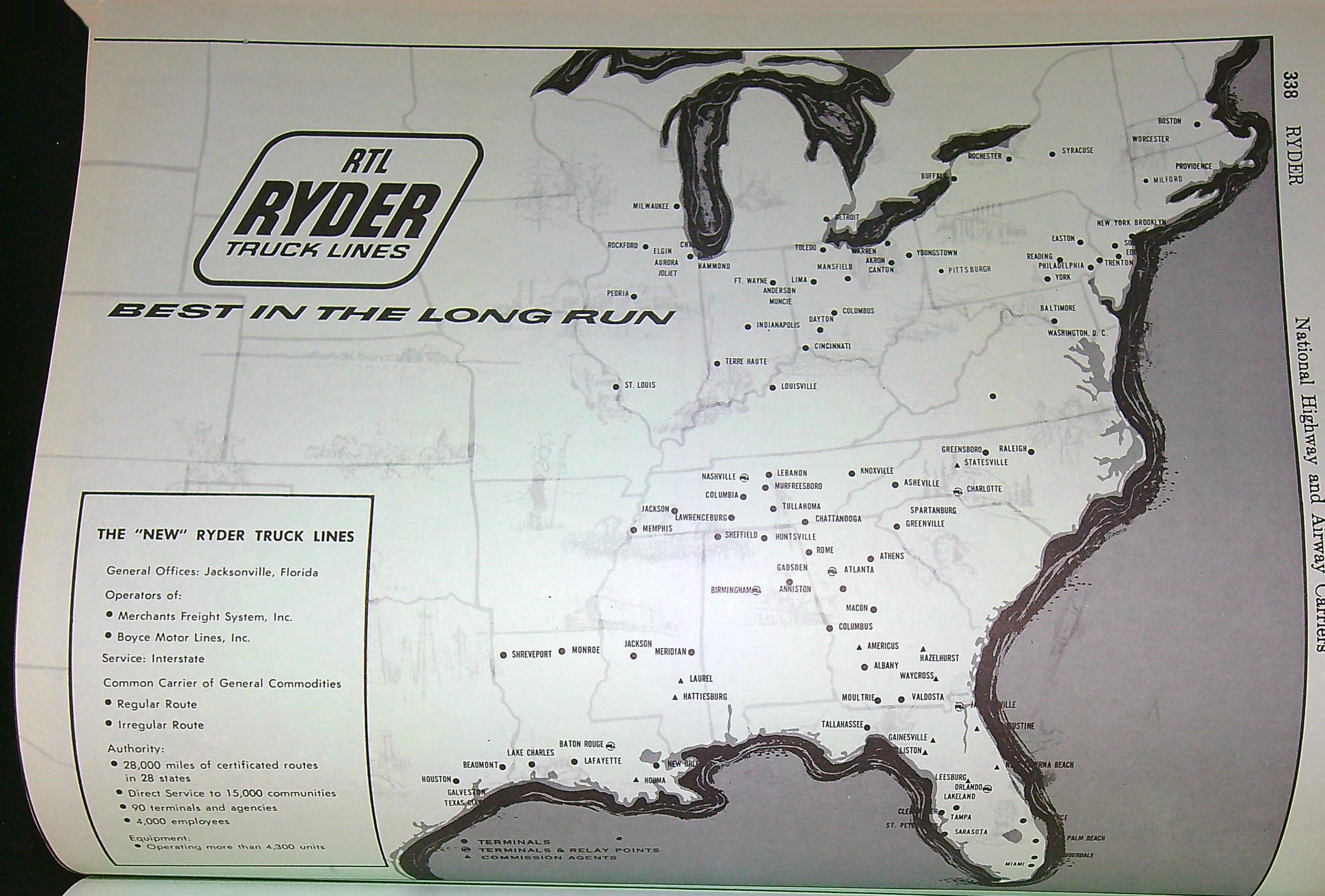 route map